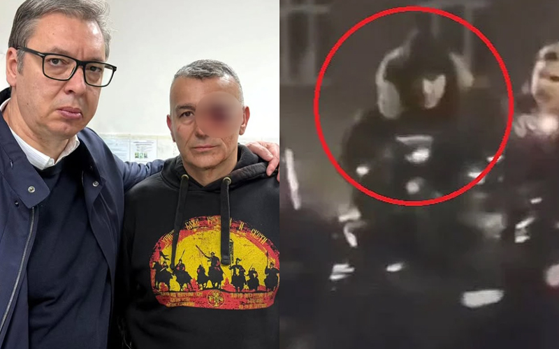 Vučić napao studente da su pretukli policajca u civilu. Snimak pokazao da ga je nokautirao kolega