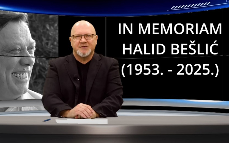 Hrvatski voditelj Halidu Bešliću: Neka ti je vječan rahmet, ponosu ...